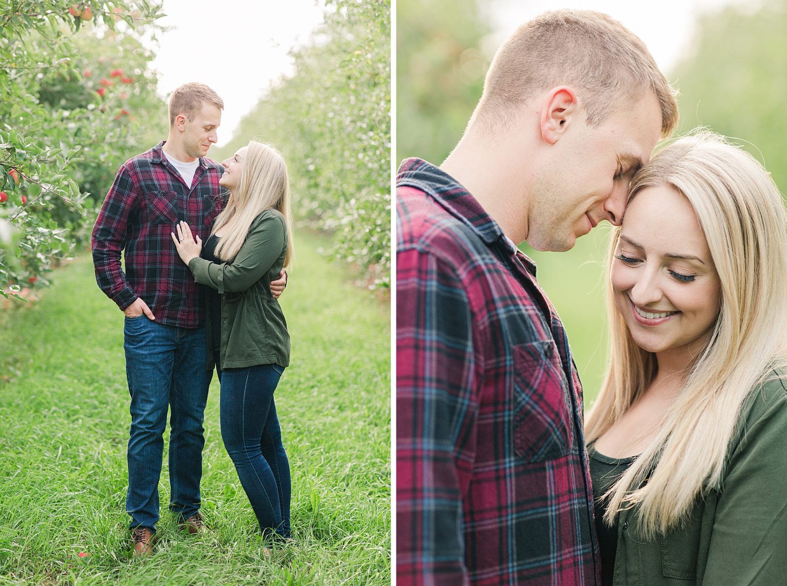 Apple Orchard Engagement Session | Marissa & Paul | Portraits by Mandy
