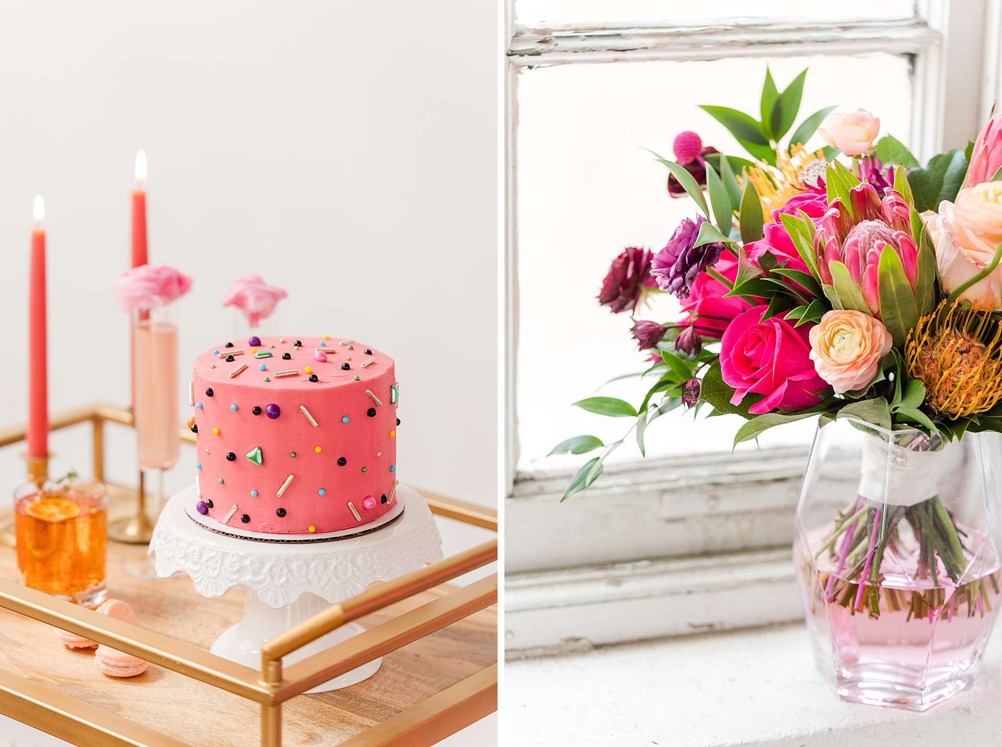 Edgy Pink Bridal Inspiration | Portraits by Mandy