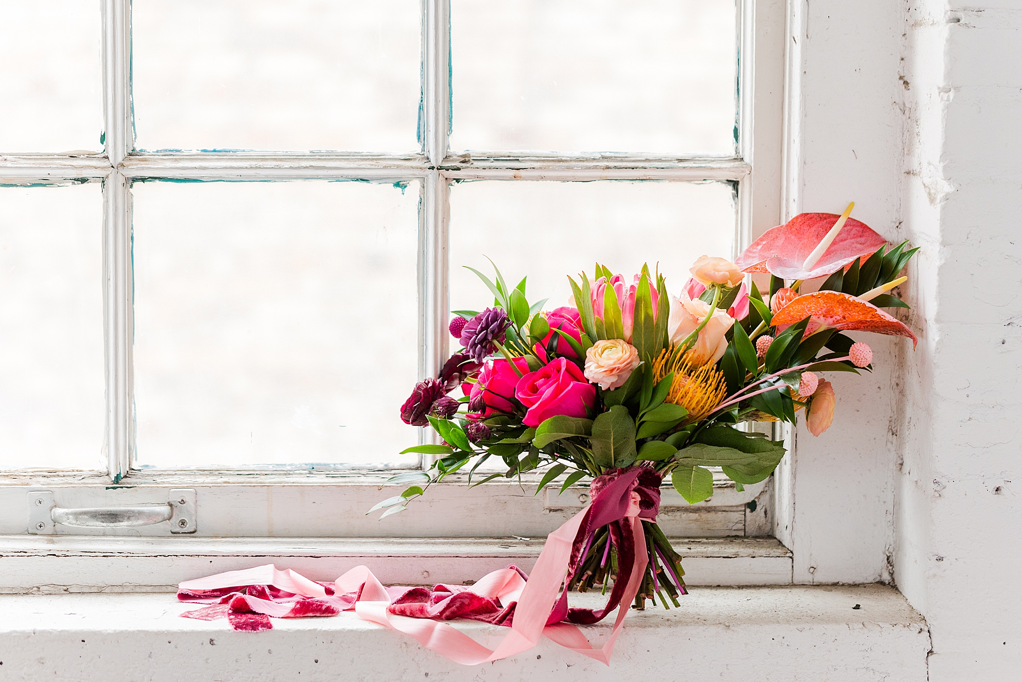 Edgy Pink Bridal Inspiration | Portraits by Mandy