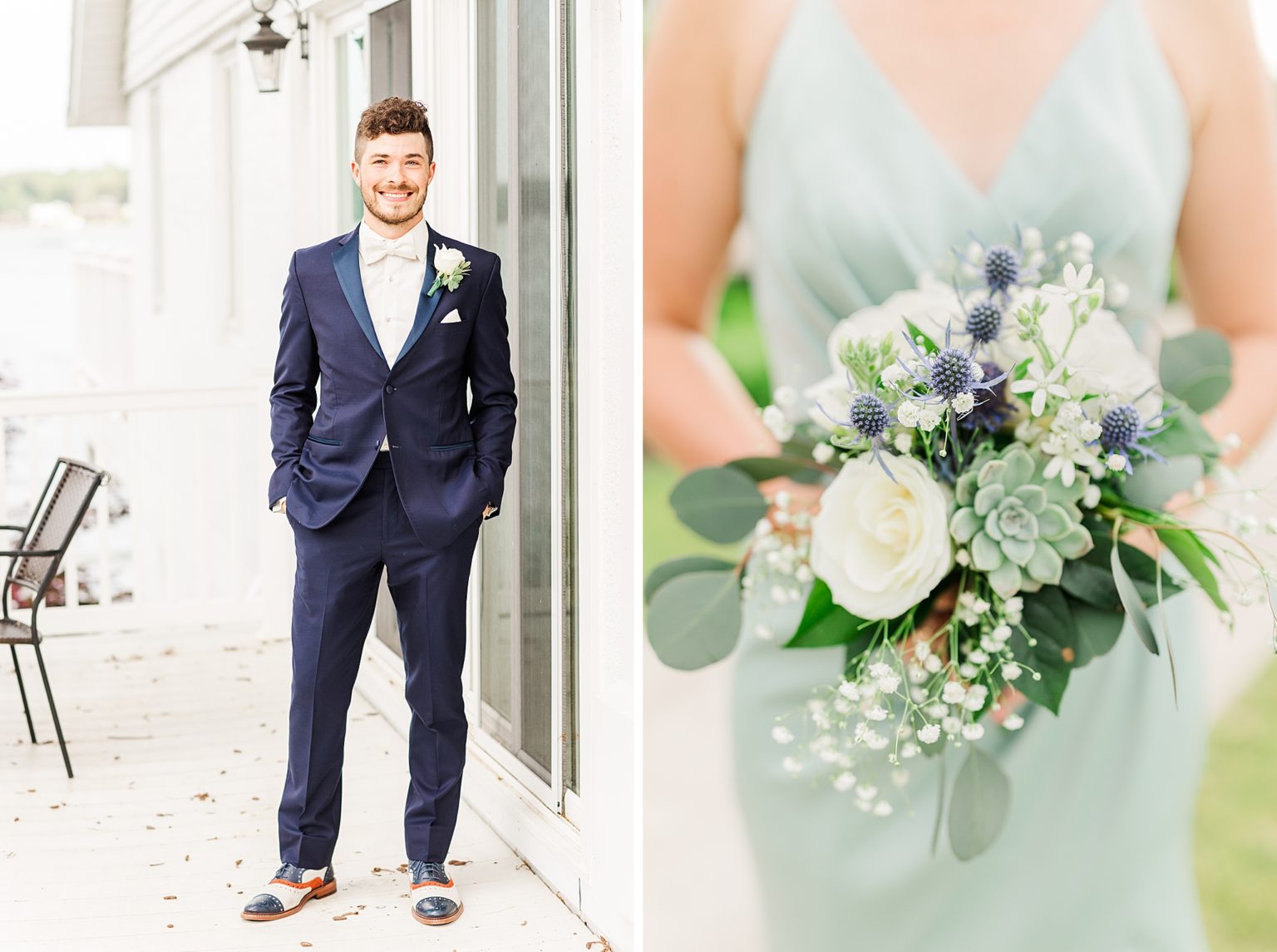 Bay Pointe Inn Wedding | Allie & Tanner | Portraits by Mandy